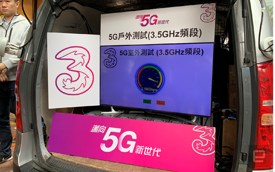 香港完成28GHz与3.5GHz频段的5G网络室外实地测试