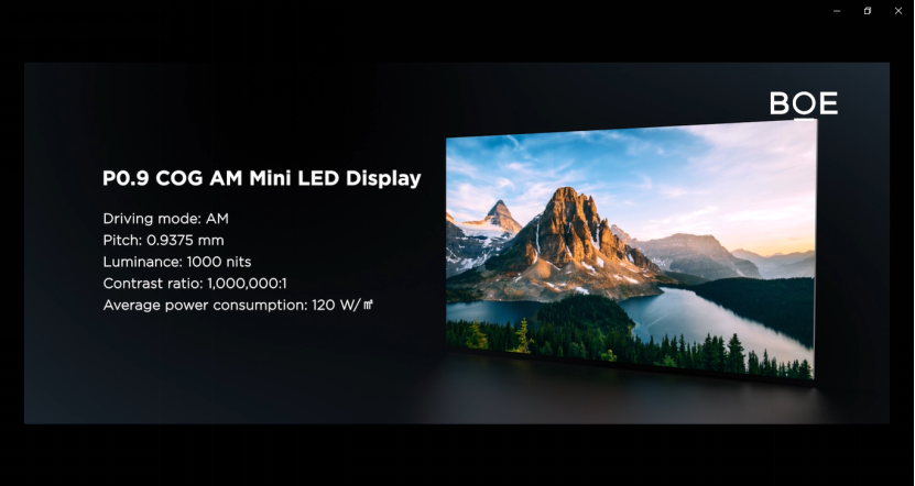 BOE（京东方）玻璃基Mini LED、OLED滑卷屏斩获国际显示周大奖