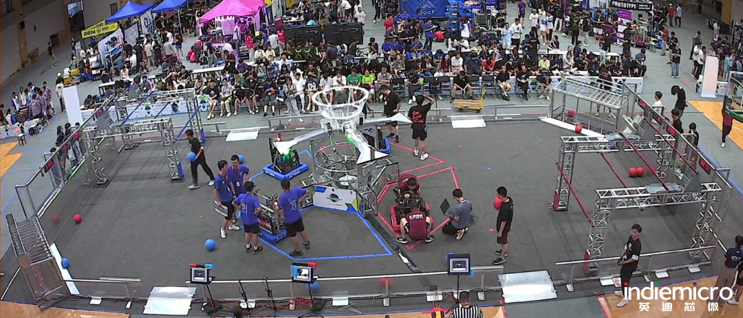 英迪芯微冠名赞助“2023FRC机器人竞赛项目中国区季后赛”活动