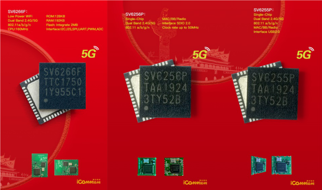 没有竞品 | 南方硅谷全新WiFi双频解决方案SV6256正式大批量出货