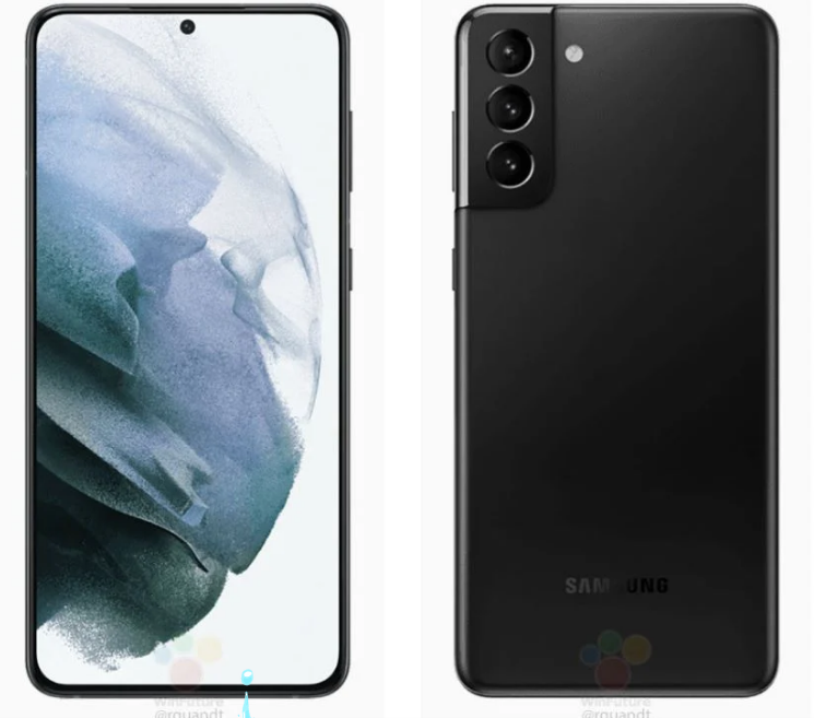 三星Galaxy S21 Plus首张官方媒体渲染图泄露