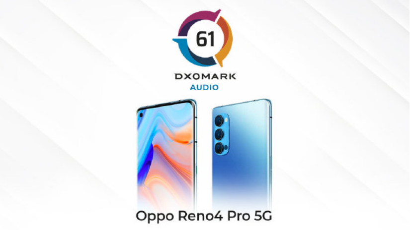 OPPO Reno4 Pro 5G音频成绩揭晓，不到65分
