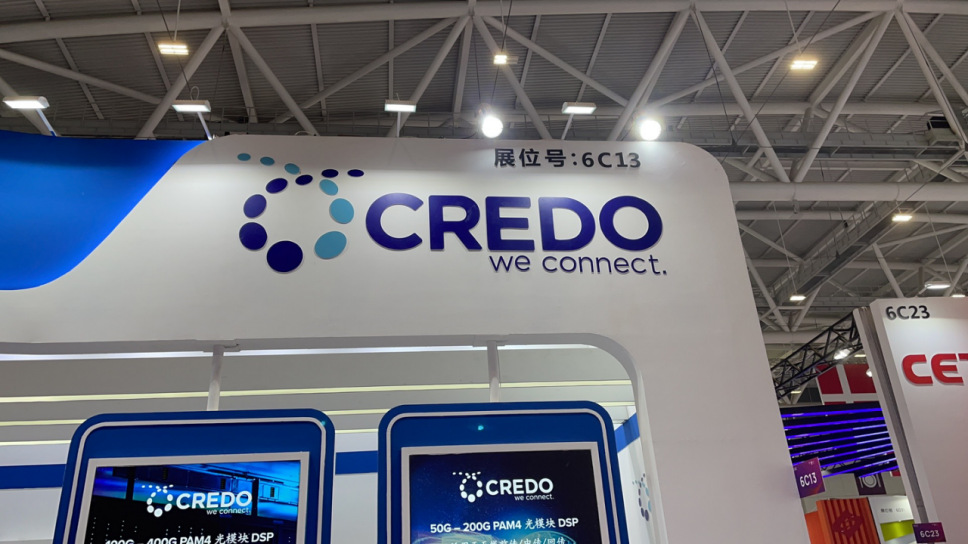 Credo产品家族再添新成员，第二代HiWire™ SPAN AEC及全新光DSP亮相光博会