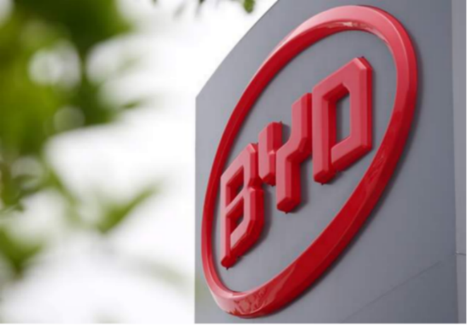 Chinese EV giant BYD reaches a market capitalization record of RMB1 ...