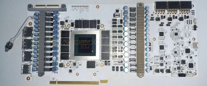 影驰GeForce RTX 3090名人堂显卡PCB曝光：采用3组8-pin外接供电